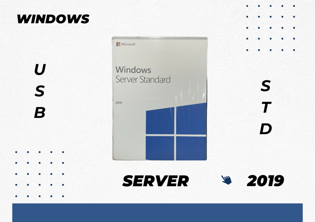 Windows Server 2019 STD – 1 licencia – OEM – USB – 64-bit – Inglés ...